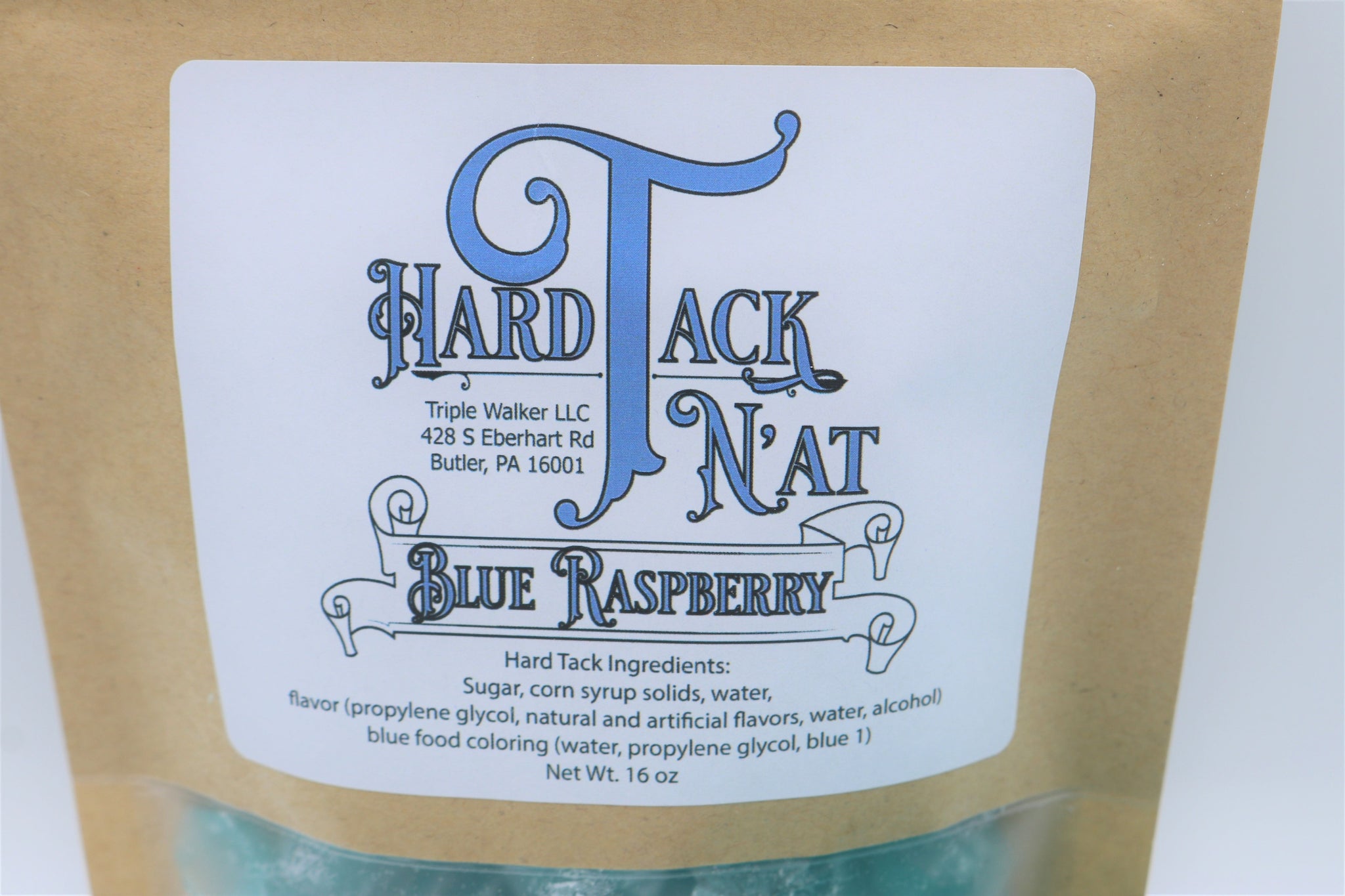 Blue Raspberry Hard Tack Candy – Hard Tack N'at