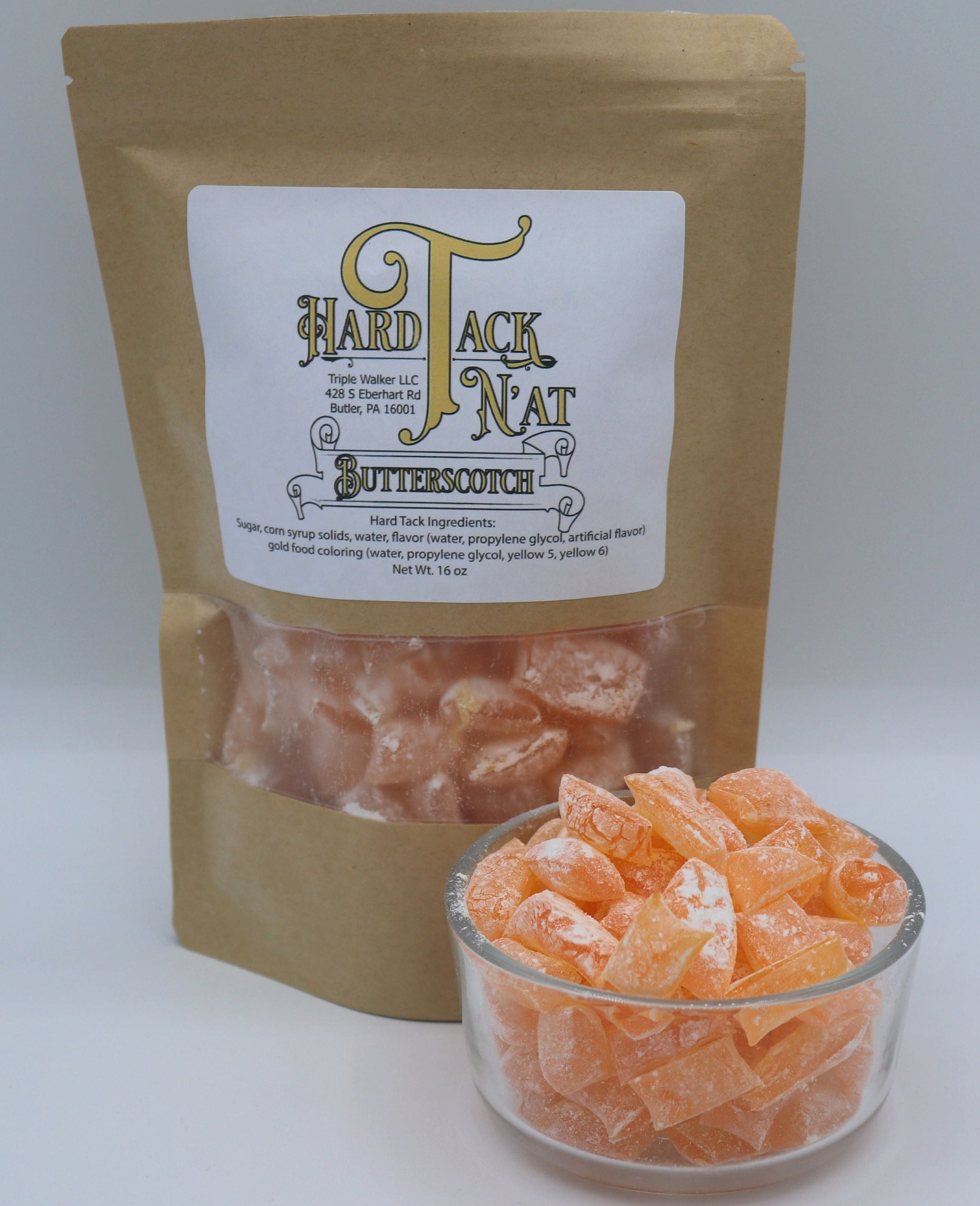 Butterscotch Hard Tack Candy – Hard Tack N'at